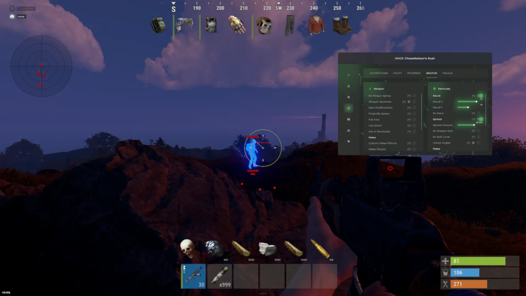 Buy Rust [Matrix] | Private cheats for different games CS:2, RUST, DAYZ ...